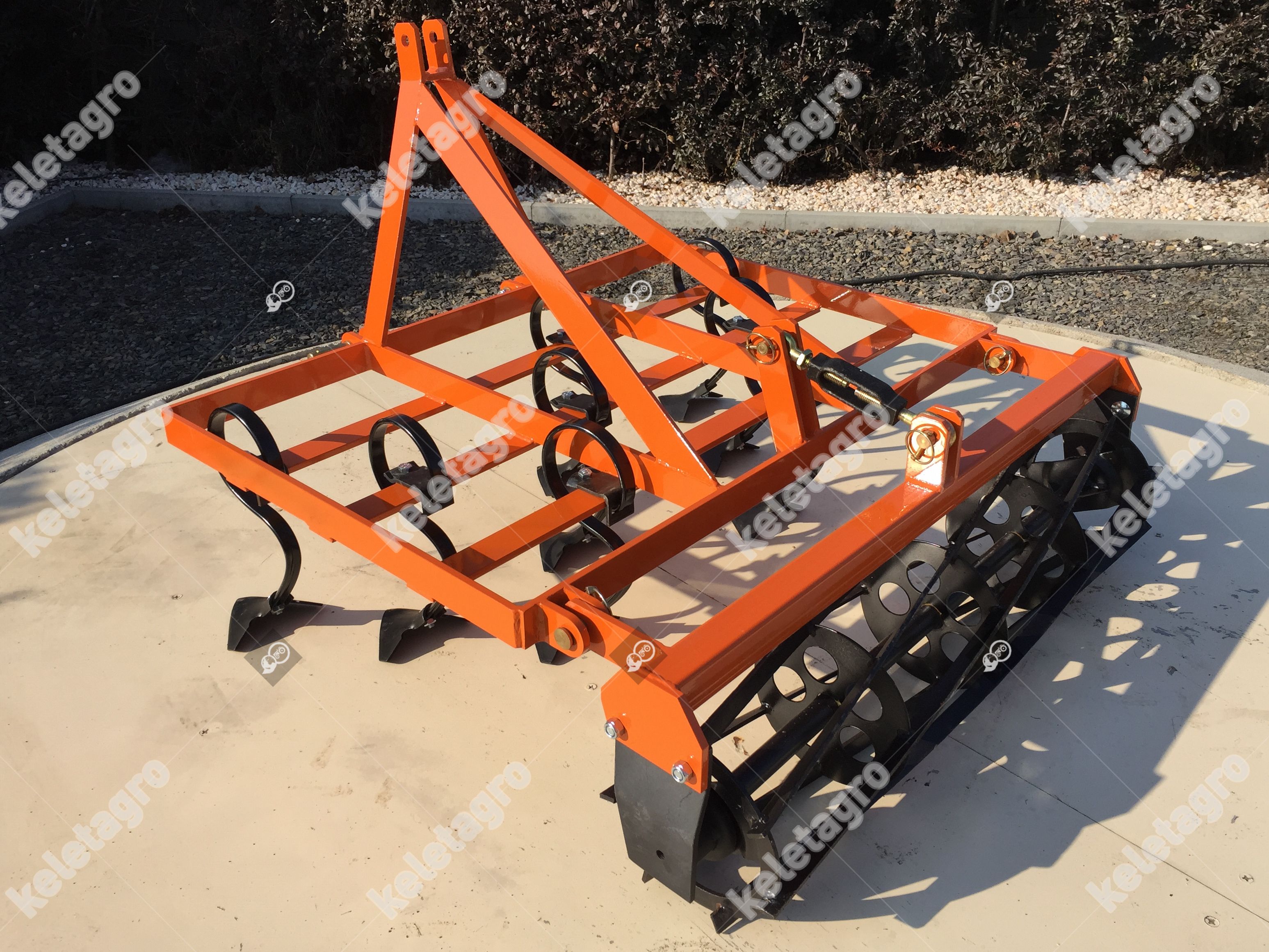 Cultivator 110 cm, with clod crusher, for Japanese compact tractors ...