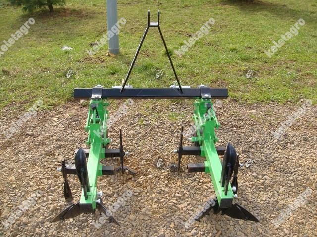 Cultivator with 2 hoe units, with hiller, for Japanese compact tractors ...