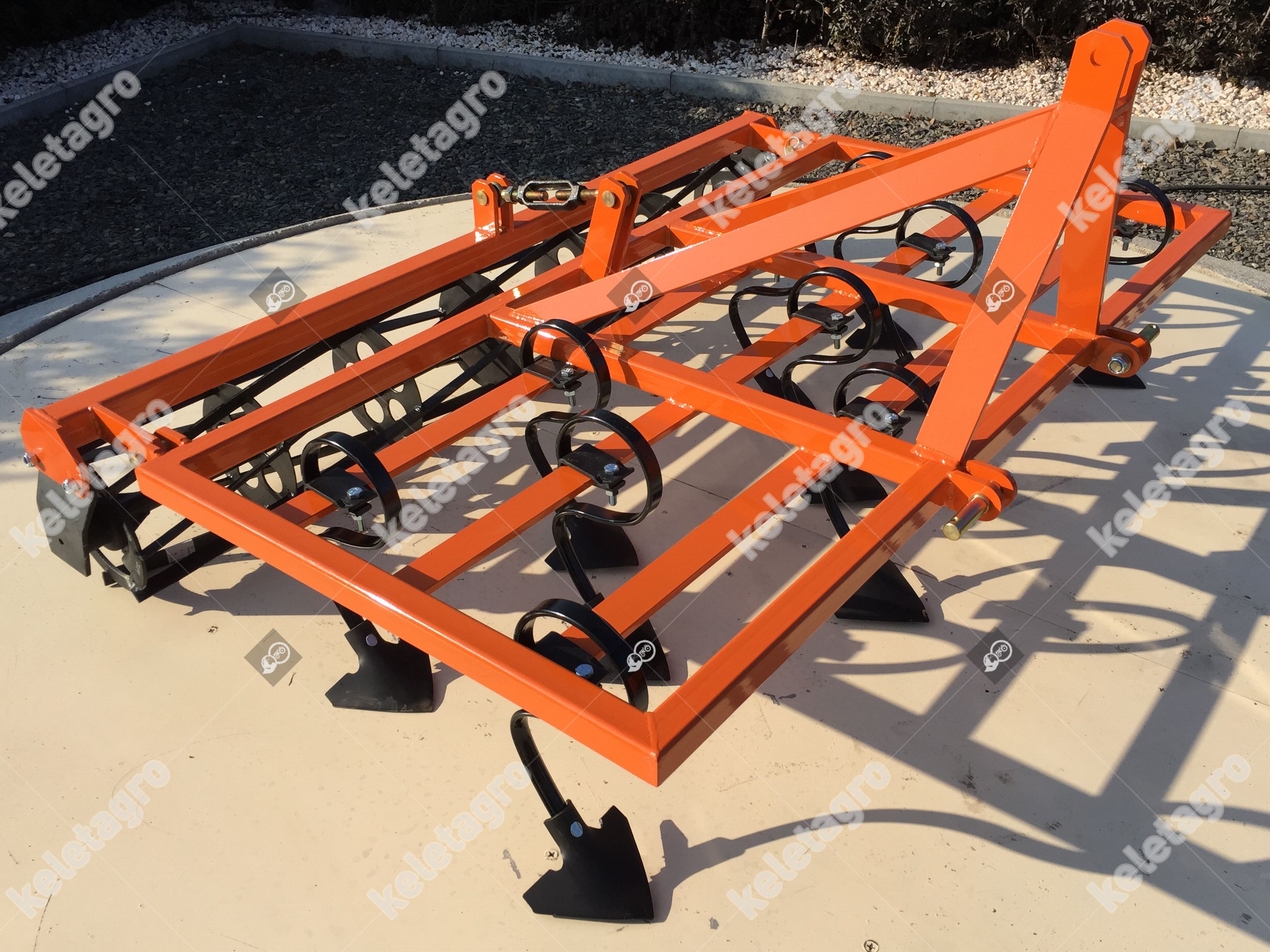 Cultivator 160 cm, with clod crusher, for Japanese compact tractors ...